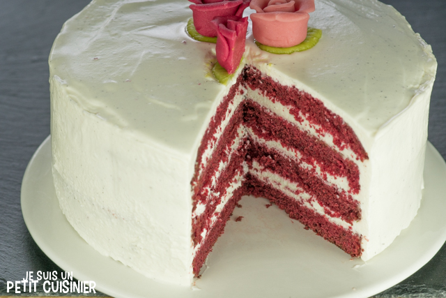 Recette de cake red velvet (gâteau velours rouge)