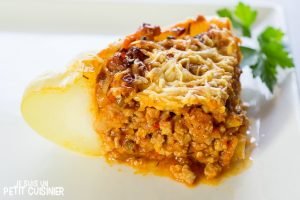 Recette de pâtisson farci