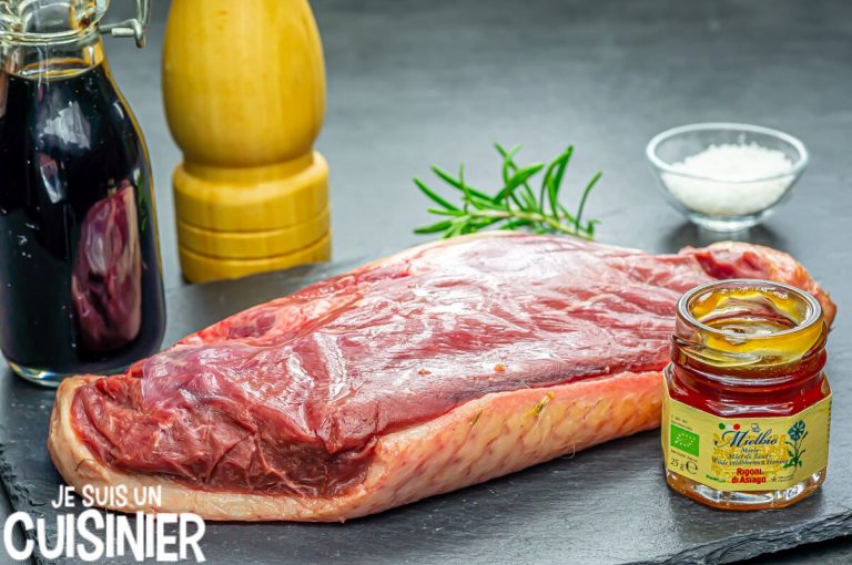 Recette de magret de canard au miel et vinaigre balsamique
