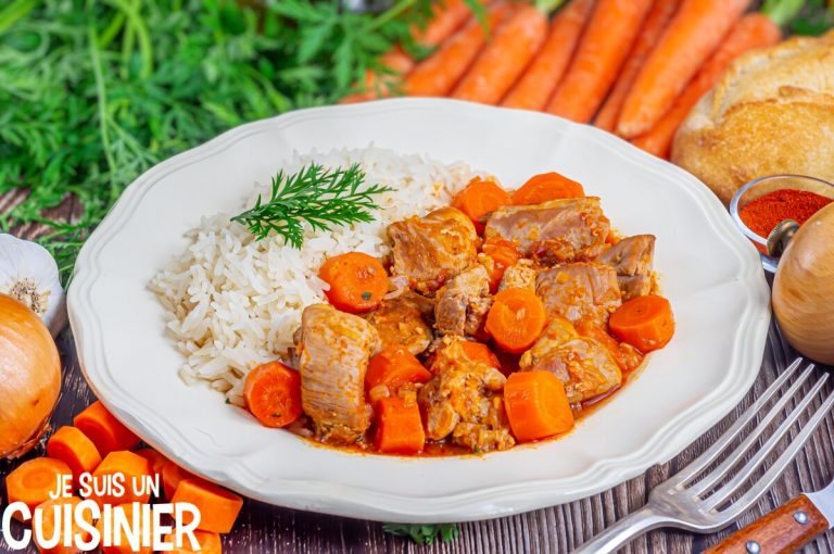 Recette de sauté de dinde aux carottes