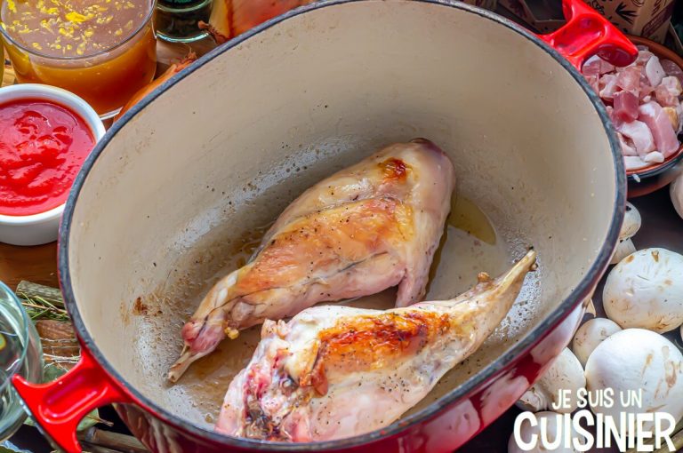 Recette de lapin chasseur